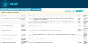 Servicio Social BUAP | Autoservicio BUAP