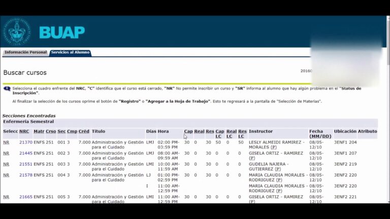 NRC BUAP ️ Autoservicio BUAP