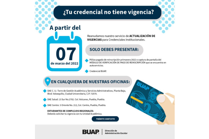 POLIZA DE INSCRIPCION BUAP ️ Autoservicio BUAP