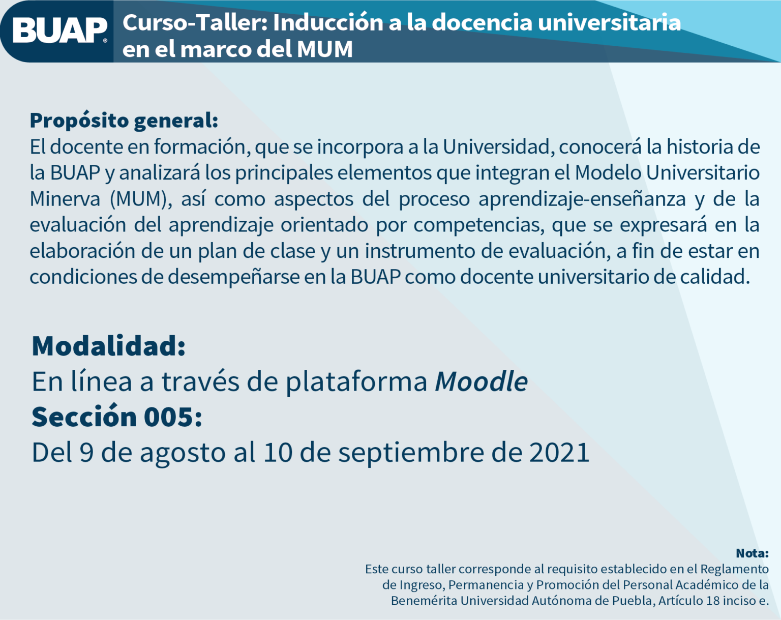 REGLAMENTO BUAP ️ Autoservicio BUAP